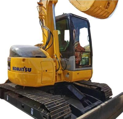 Cina Mini escavatore da 8 tonnellate Komatsu PC78US-6 Escavatore idraulico a bassa durata di lavoro 128,6 kW in vendita