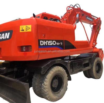 Cina TOSHIBA cilindro idraulico usato DH150 escavatore a ruote/Doosan 220 225 escavatori a piedi in vendita