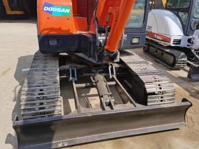 Cina Mini scavatore idraulico Doosan DH55 con ore di lavoro basse a prezzi accessibili in vendita