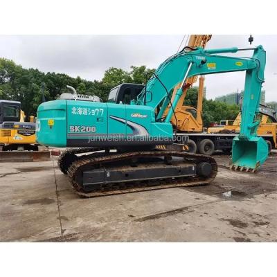 China Directly Used Kobelco SK200 Excavator Mini Digger SK200-6/8/5/210-8 Crawler Excavators for sale