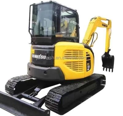 Cina 5 tonnellate Used Komatsu Excavator PC55 Mini 55 PC55MR-2 PC56 PC35mr PC40mr PC78us Digger in vendita