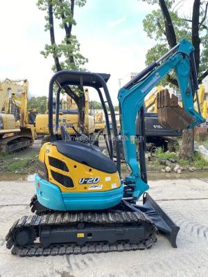 Cina U20 Kubota mini escavatore utilizzato per l'estrazione e lo scavo in buone condizioni in vendita