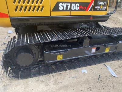 China 0.55m3 Bucket Capacity Sany 75 SY75c SY55 SY60 SY75 SY95 Used Mini Excavator Prices for sale