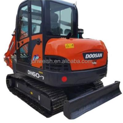 Cina Buone condizioni originali DH60 DOOSAN escavatore doosan DX55 DX60 Usato Corea fare escavatore in vendita