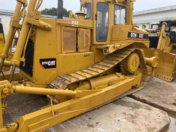 Quality Used Bulldozer Caterpillar D7H/Dozer Cat D6 D7 D7R D7G D6R with HAWE Hydraulic for sale