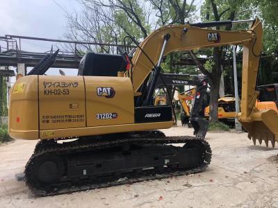 Cina Escavatore usato Cat 312D con raggio di scavo massimo di 2450 mm e peso della macchina di 20000 kg in vendita