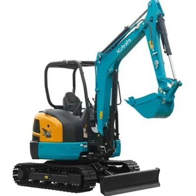 Китай 3000 кг Микро-рельсовый Kubota U30 U35 Использованный мини-экскаватор для копальщиков продается
