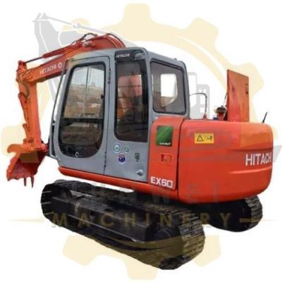 Китай Использованный экскаватор Hitachi ZX60 ZX60-5 Zaxis60 Япония 6 тонн Mini Hitachi EX60 продается