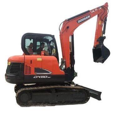 Китай Doosan DX60 DH55 мини экскаватор для строительства Копание низких рабочих часов и в Коре продается