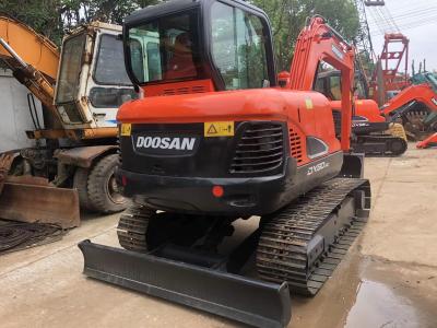 Cina Miniescavatore Doosan DX60 DH55 per la costruzione scavando ore di lavoro basse e in Kore in vendita
