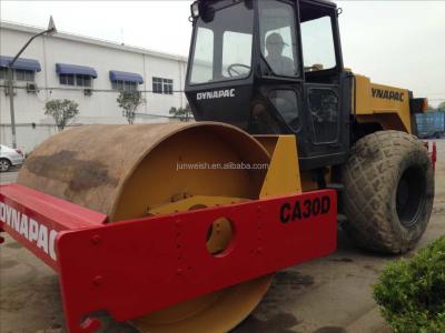 China Used Dynapac CA30D Road Roller with Hydraulic Station Drive Type and 20% Grade Ability for sale