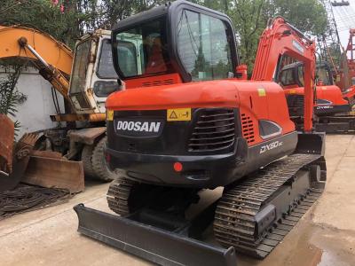 Cina Miniescavatore Doosan DX60 DH55 per la costruzione scavando ore di lavoro basse e in Kore in vendita