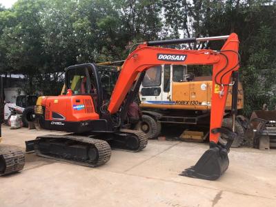 Cina Miniescavatore Doosan DX60 DH55 per la costruzione scavando ore di lavoro basse e in Kore in vendita