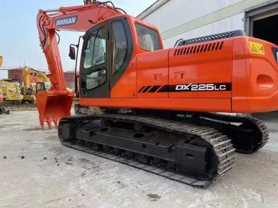 Cina Doosan 220LC-7/215/220-7 Escavatore idraulico crawler usato con capacità di secchio di 0,75 m3 in vendita