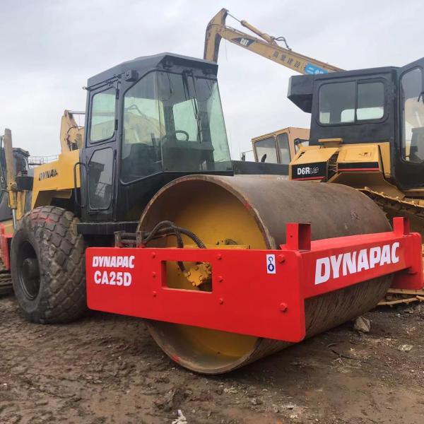 Quality Second Hand Dynapac CA25D CA30D Road Roller Compactor Machine with Excellent Performance for sale