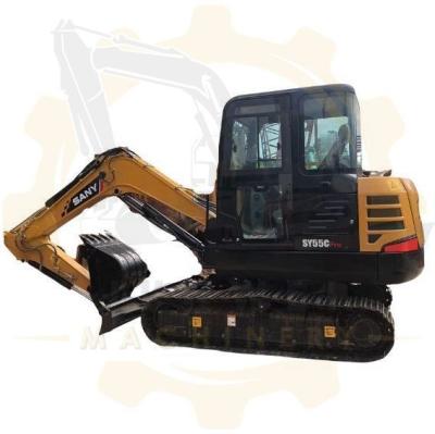 Cina Sany 55 SY75 SY75c-10 SY55 SY60 SY95 Escavatore cinese con peso di 6000 kg in vendita