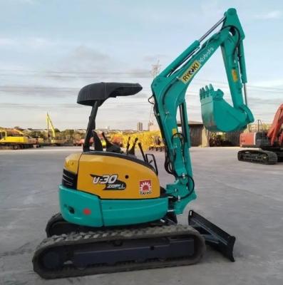 China 3000 KG Kubota U15 U20 U30 Micro Tracked Used Mini Excavator U35 3 Ton for Digger Sale for sale
