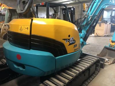 China 3000 KG Kubota U15 U20 U30 Micro Tracked Used Mini Excavator U35 3 Ton for Digger Sale for sale