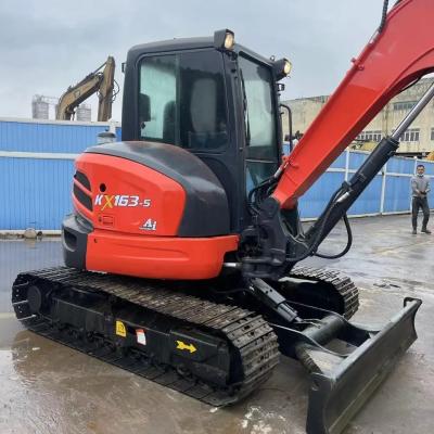 Cina KX163 Scavatore Kubota 6 tonnellate con pompa idraulica Parker e valvola idraulica Kawasaki in vendita