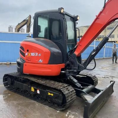 Cina KX163 Scavatore Kubota 6 tonnellate con pompa idraulica Parker e valvola idraulica Kawasaki in vendita