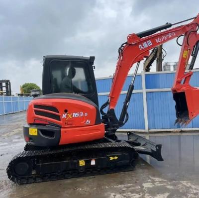 Cina KX163 Scavatore Kubota 6 tonnellate con pompa idraulica Parker e valvola idraulica Kawasaki in vendita