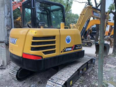 China Sany 55 SY75 SY75c-10 SY60 SY95 Bagger mit 0,55m3 Eimer und KOOP/CHANGCHAI Motor zu verkaufen