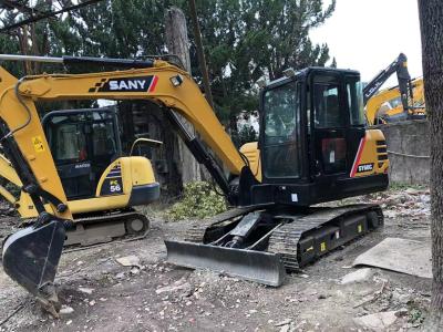 China Sany 55 SY75 SY75c-10 SY60 SY95 Bagger mit 0,55m3 Eimer und KOOP/CHANGCHAI Motor zu verkaufen
