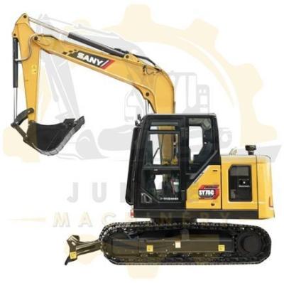 China Bewegliche Art Crawler Bagger Sany 75 SY75c SY55 SY60 SY75 SY95 Mini Digger Preise zu verkaufen