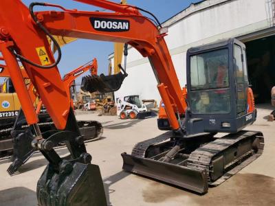 Cina Escavatore DOOSAN DH55 usato originale DX55 DX60 per lavori di costruzione in buone condizioni in vendita