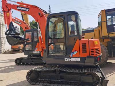 Cina Escavatore DOOSAN DH55 usato originale DX55 DX60 per lavori di costruzione in buone condizioni in vendita
