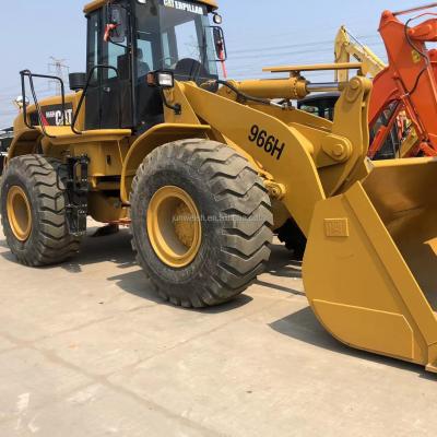 China Cat 966h Front End Loader Used Caterpillar 966 Wheel Loader with 3m3 Bucket Capacity for sale