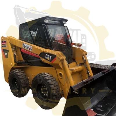 China Estados Unidos Máquinas de movimentação de terra CAT Hidráulico Mini Carregador de Roda para Projetos de Construção à venda