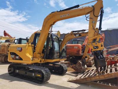 Cina 307 Caterpillar Giappone Escavatore Originale Mini Escavatore Cat 306 308 Velocità nominale di 2 km/h in vendita
