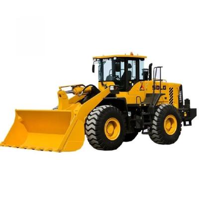 China 2019 SDLG LG956L Carregador frontal de 5 toneladas de potência hidráulica de 4 rodas usado para mulcher florestal à venda