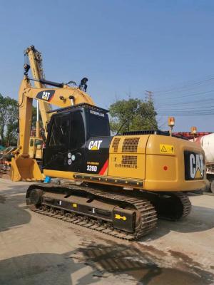 Китай Использованный экскаватор Caterpillar 320D в хорошем состоянии с высокой эффективностью работы продается
