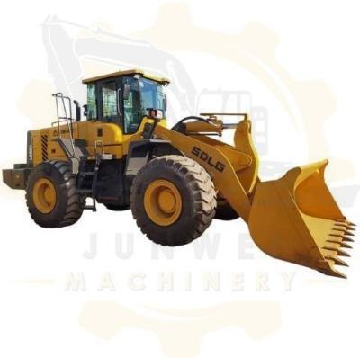 Cina SDLG LG956L 5 tonnellate caricatore frontale potenza idraulica 4 ruote e utilizzato per mulcher forestale in vendita