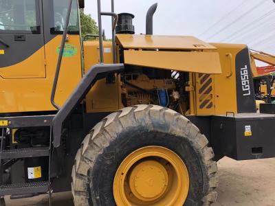 Cina SDLG LG956L 5 tonnellate caricatore frontale potenza idraulica 4 ruote e utilizzato per mulcher forestale in vendita
