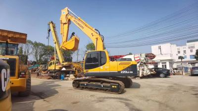 China 22000 KG Gebraucht Hyundai Bagger 220LC 220 305LC mit 1,6m3 Eimer Kapazität in Korea zu verkaufen