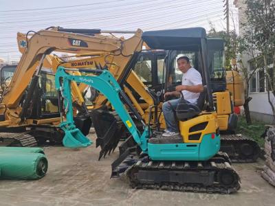 Cina 3000 kg Mini escavatori Kubota Mining Tracciato U15 U20 U30 U35 Usato escavatore in vendita
