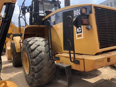 China Denison Hydraulic Pump Front Cat Loader Used 980G 980G Wheel Loader Front Loader for sale