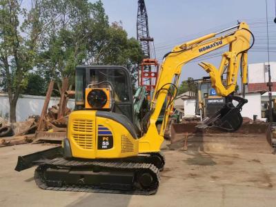 China Komatsu PC55 PC56 PC35mr PC40mr PC78us Mini-graafmachine met hoog werkgewicht Te koop