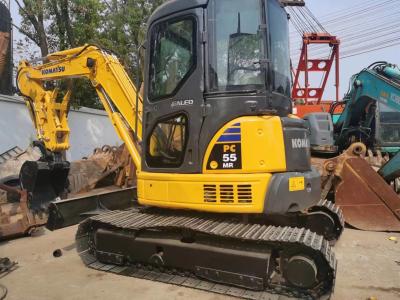 China Komatsu PC55 PC56 PC35mr PC40mr PC78us Mini-graafmachine met hoog werkgewicht Te koop