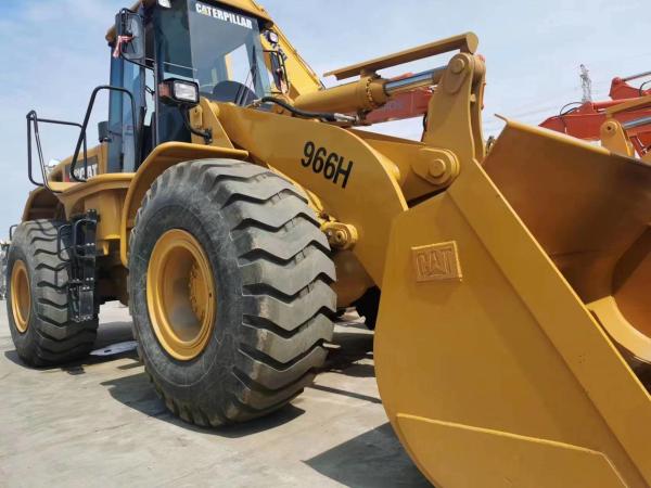 Quality Bucket Wheel Loader Caterpillar 966G 966H 950H Used Front Cat Loader for Food for sale