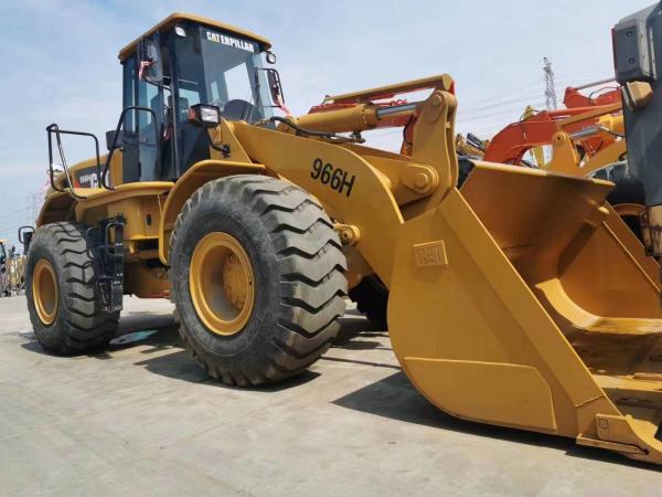 Quality Bucket Wheel Loader Caterpillar 966G 966H 950H Used Front Cat Loader for Food for sale