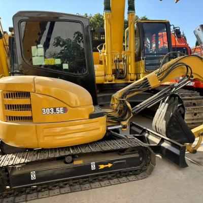 Cina Profondità massima di scavo 3275mm 2 tonnellate Usato Cat 303.5 Mini Excavator 304c 306 307 308 in vendita