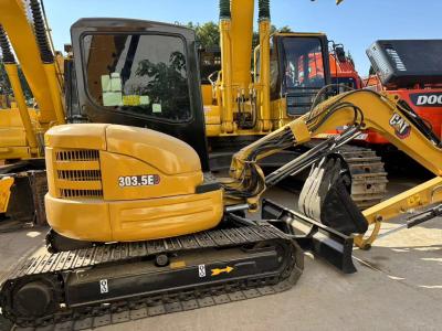 Cina Usato 303.5 Caterpillar Giappone Mini Digger con cilindro idraulico e motore CHANGCHAI in vendita