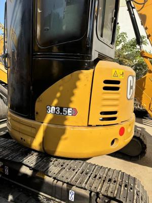 Cina Usato 303.5 Caterpillar Giappone Mini Digger con cilindro idraulico e motore CHANGCHAI in vendita