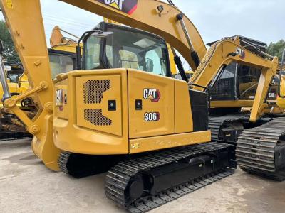 China 306 307 308 Excavadora de rastreamento Mini-excavadora de gato usada com baixo consumo de combustível à venda