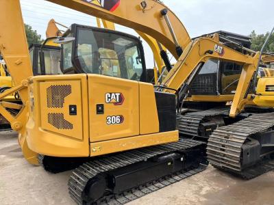 China 306 307 308 Excavadora de rastreamento Mini-excavadora de gato usada com baixo consumo de combustível à venda
