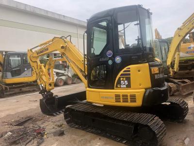 China Excavadora de segunda mão Komatsu PC55 com bomba hidráulica e motor KOOP/CHANGCHAI à venda